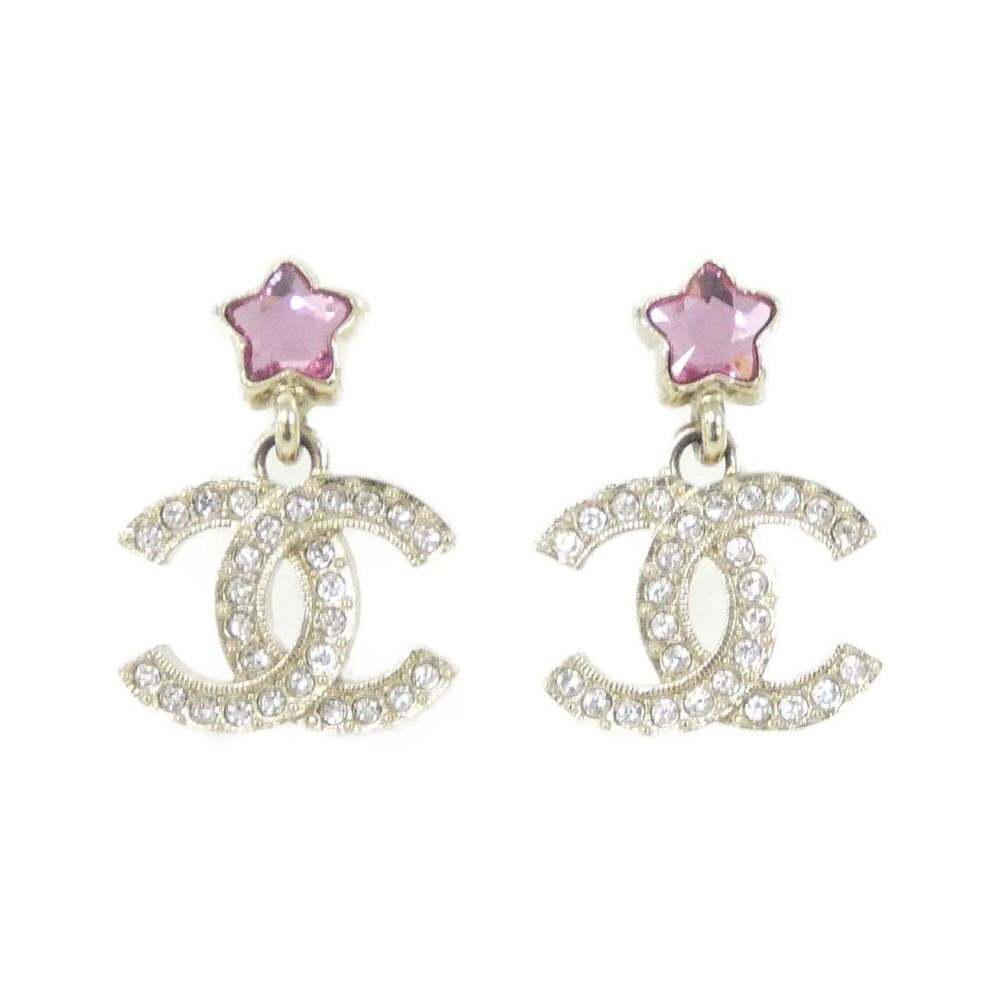 CHANEL | Jewelry | Chanel Pink Earrings | Poshmark